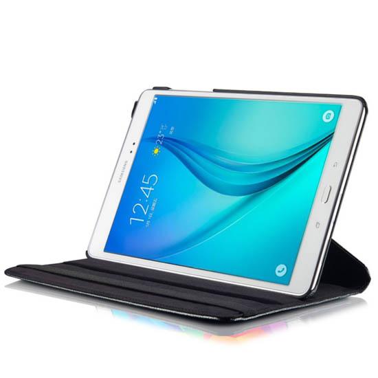 Buy SM-T550 SM-P550 P555 Rotating Swivel Stand Auto Sleep cover case ...