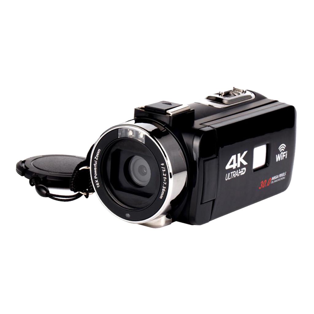 Buy Video Camera 4K Ultra HD 48MP Digital Camcorder Wide Angle Lens at ...