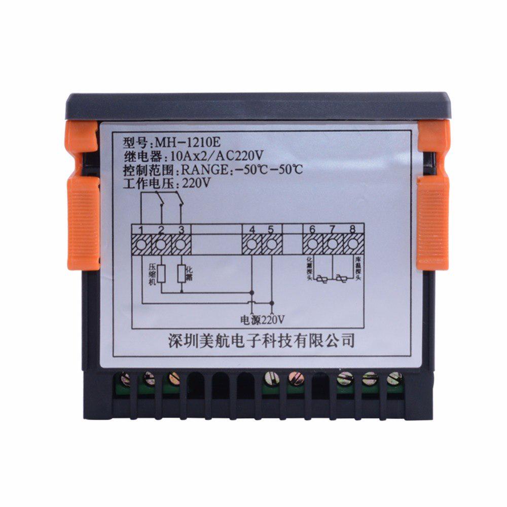 Buy MH1210E AC220V Digital Refrigerator Temperature Controller Freezer ...