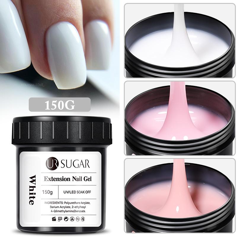 Kaufe UR ZUCKER 150g Gelee Gel Aufbau Nagelverlängerung Gel Creme Weiß ...