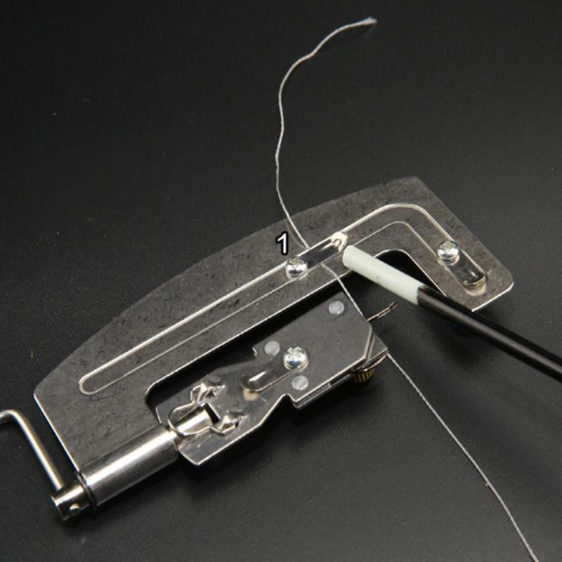 1Pc Stainless Steel Semi Automatic Fishing Hook Line Tier Tie Binding ...