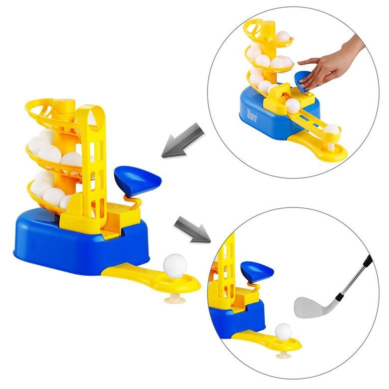 Buy SX Portable Mini Golf Trainer Golf Automatic Dispenser Training Eye ...