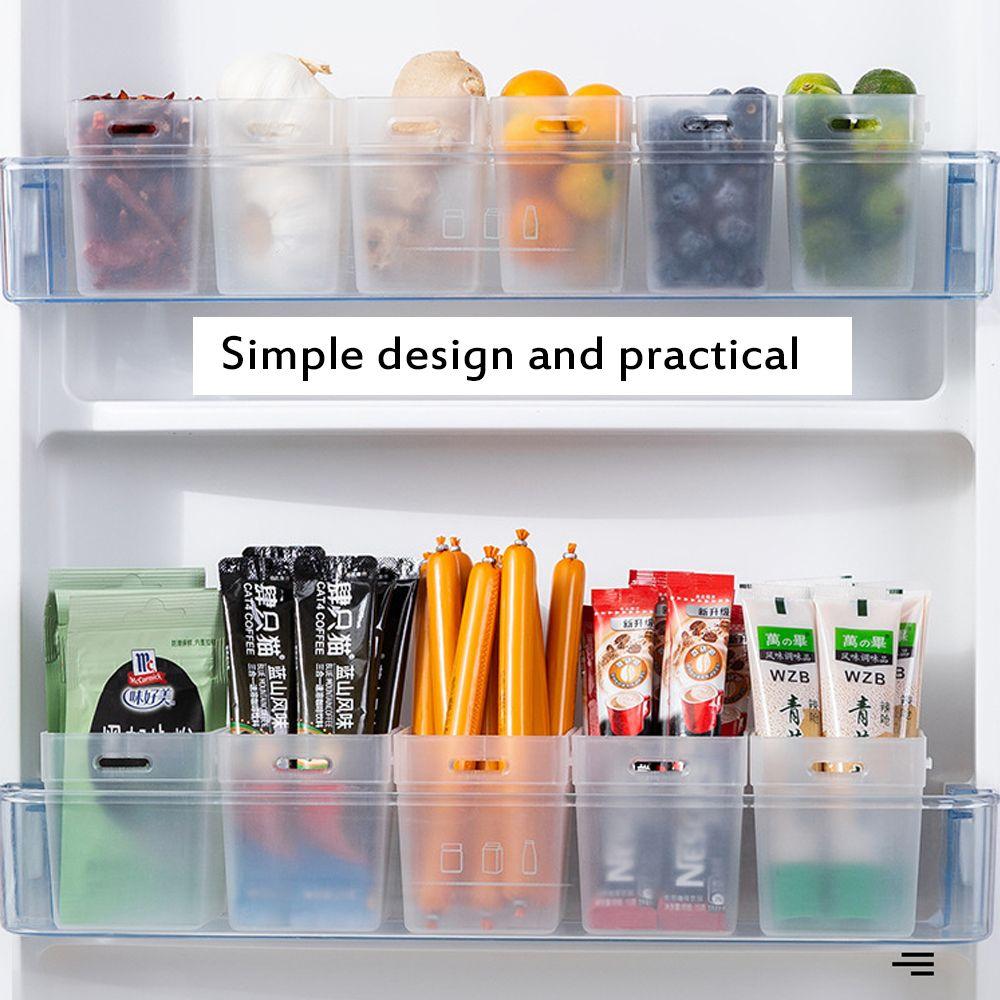 Kjøp 2Pcs/pack Refrigerator Side Door Storage Box Seasoning Sauce ...