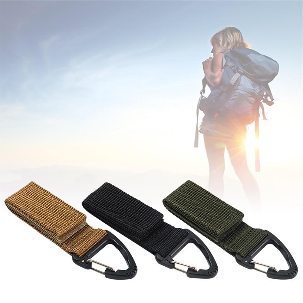 Buy Outdoor Nylon Webbing Key Chain Backpack Quickdraw Single Side ...