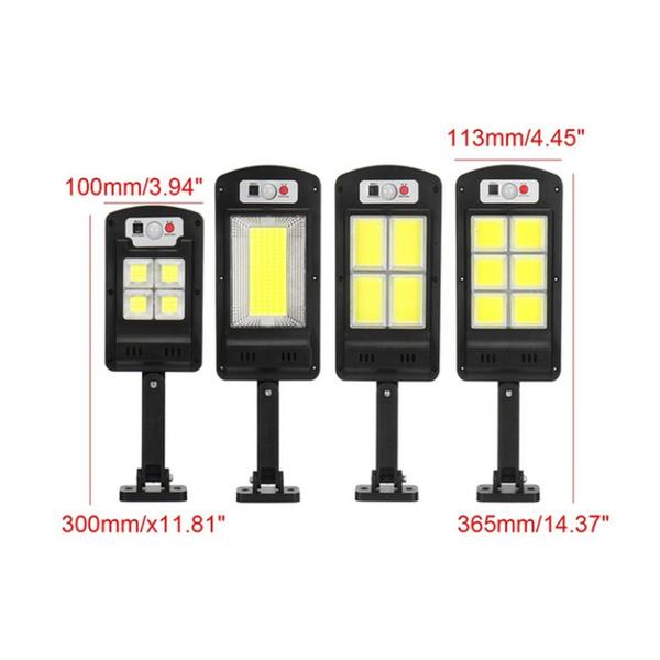 Buy 12/6/4/1 COB Solar Street Light, 1480W/1280W/950W/750W/550W/20W ...