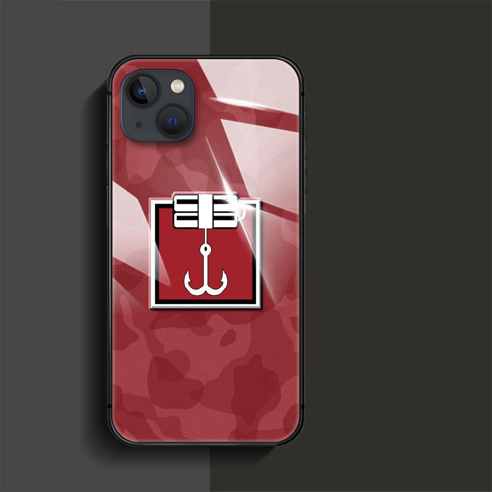 Game Rainbow Six Siege Mobile Cases Covers Glass Cell Phone Case For ...