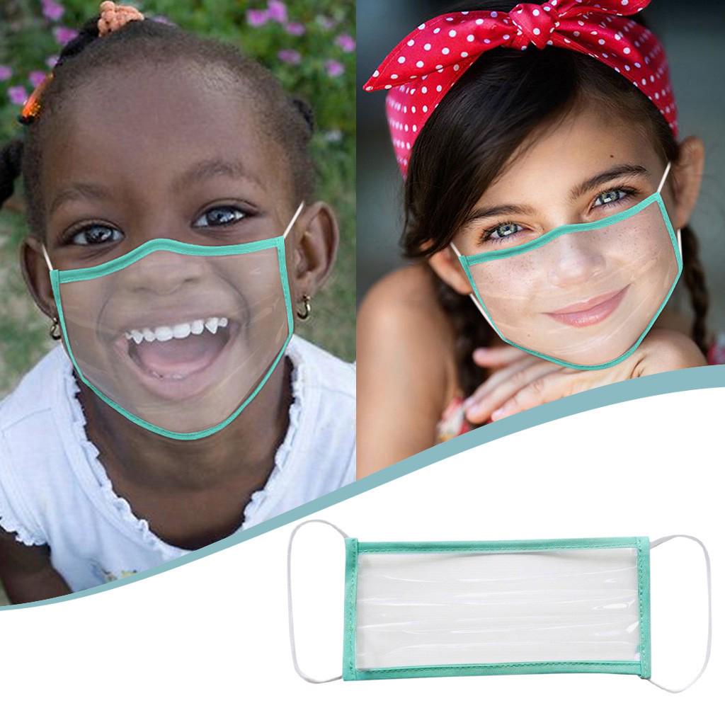 Buy Amanda Children Mask Clear Window Visible Expression For The Deaf ...