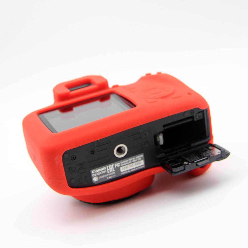 Soft Silicone Rubber Protective Camera Body Cover Case Skin for Canon ...