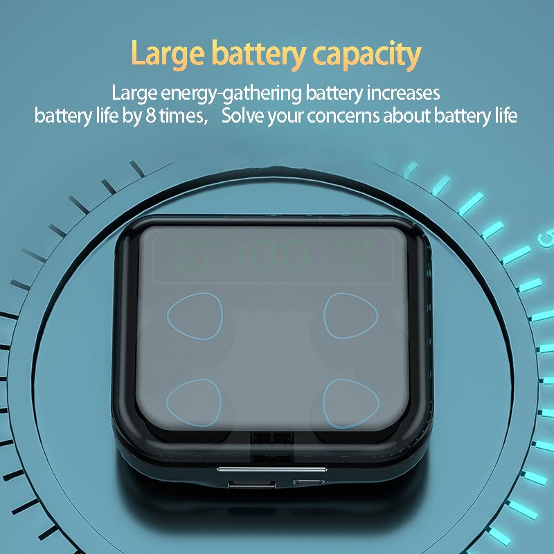 M22 TWS Kablosuz Kulaklık Dokunmatik Bluetooth Kulaklıklar Su Geçirmez ...