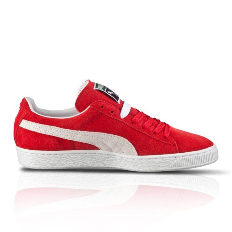 Buy Puma Men's Suede Classic Trainers Red at affordable prices — free ...