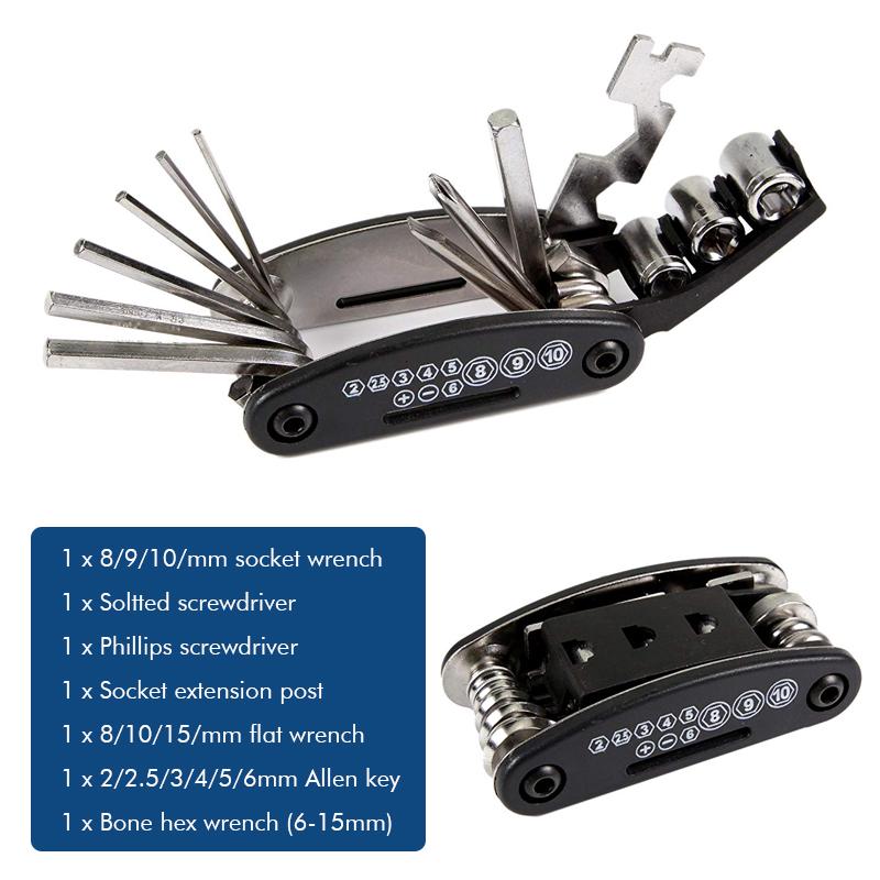 Buy Mini Bike Pump and Tire Puncture Repair Kit at affordable prices ...