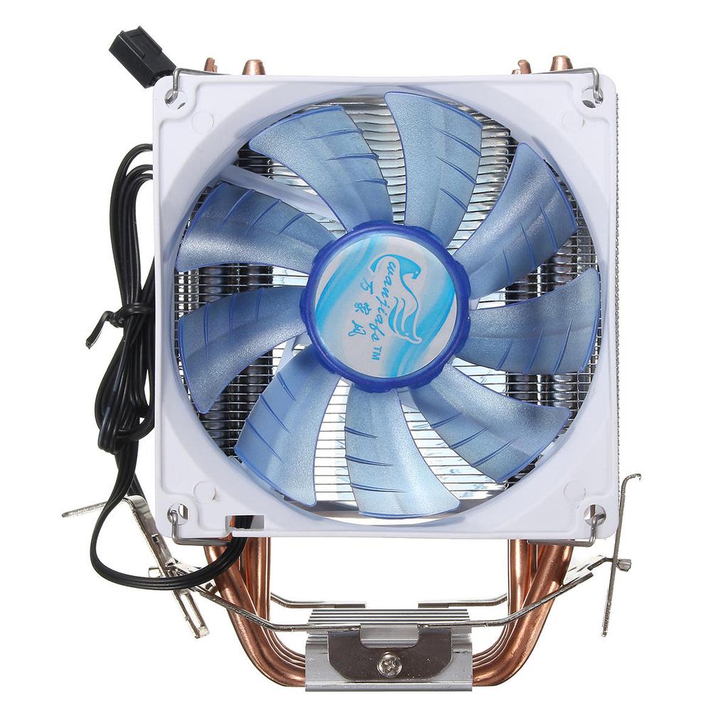 92MM LED cuivre CPU Cooler ventilateur radiateur pour processeur Intel ...