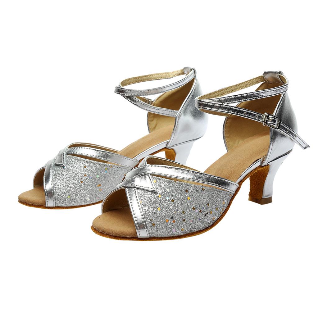 Buy Women's Solid Fashion Rumba Waltz Prom Ballroom Latin Salsa Dance ...