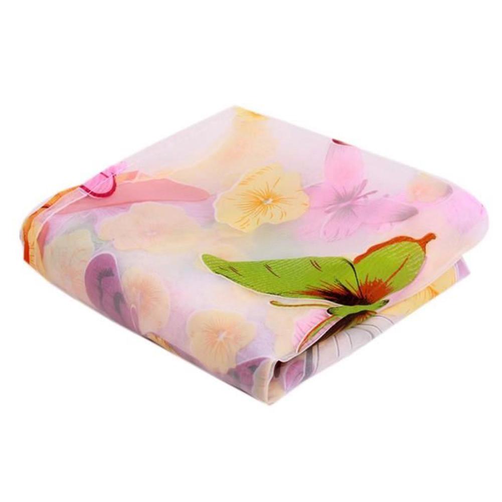 Buy Classical Butterfly Tulle Screens Sheer Voile Curtains Drape Panel ...