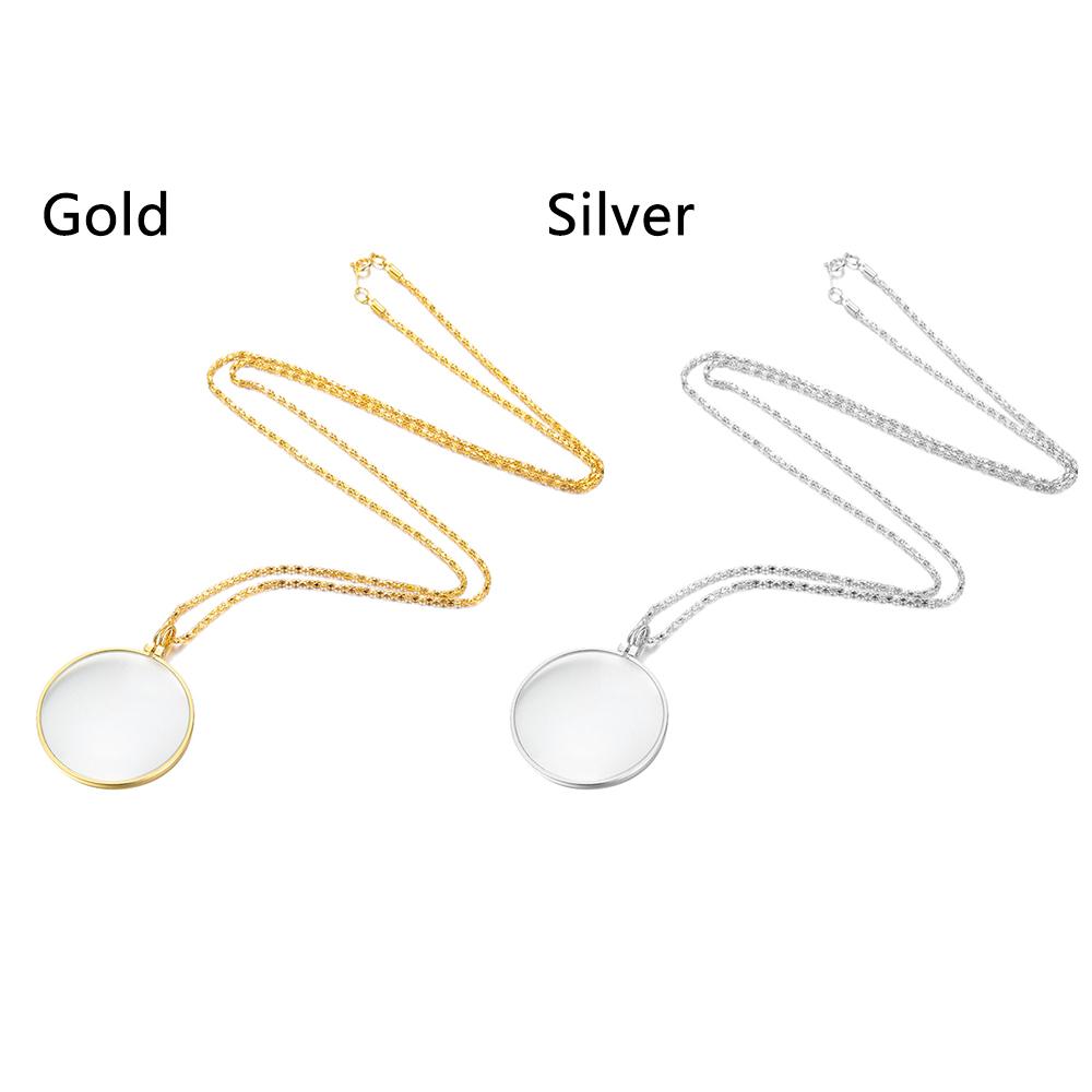 Buy Magnifier Monocle Jewelry Jewelry Loupe Magnifying Glass Necklace ...