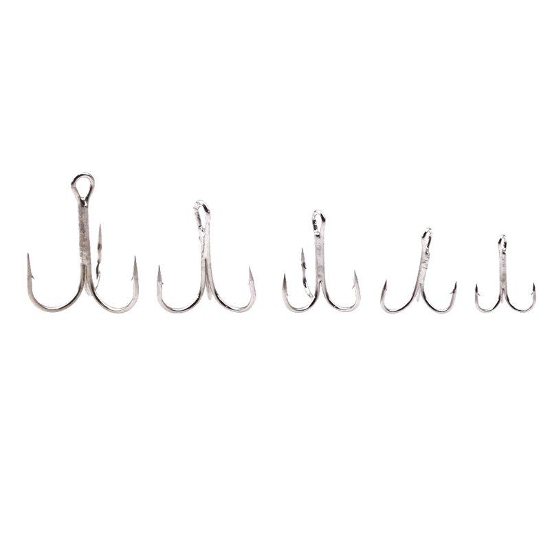 Barbed Three Hook Lure Fishing Hook Bait Modified Hook Three Claw Hook ...