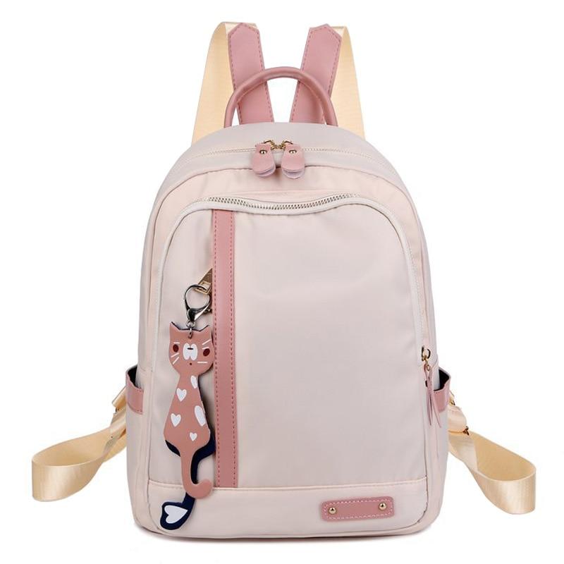Buy New Nylon Teenage Girls Student School Bags Ladies Backpacks ...