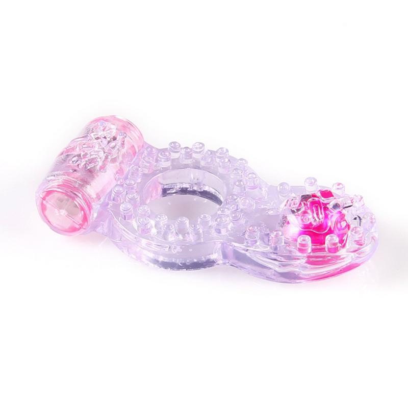 Buy Vibration Delay Ring Lock Triple Vibrator Ring Massage Stick ...