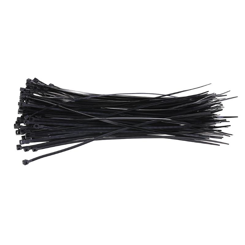 Cheap 100pcs Cable Ties Bicycle Nylon Auto Lock 3x200mm Zip Wire Strap ...