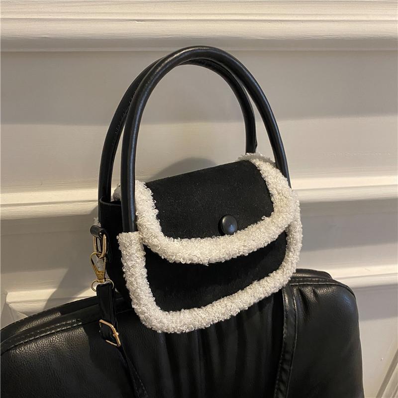 Cheap Autumn and Winter Furry Bag Female 2021 New Trendy Fashion Korean ...
