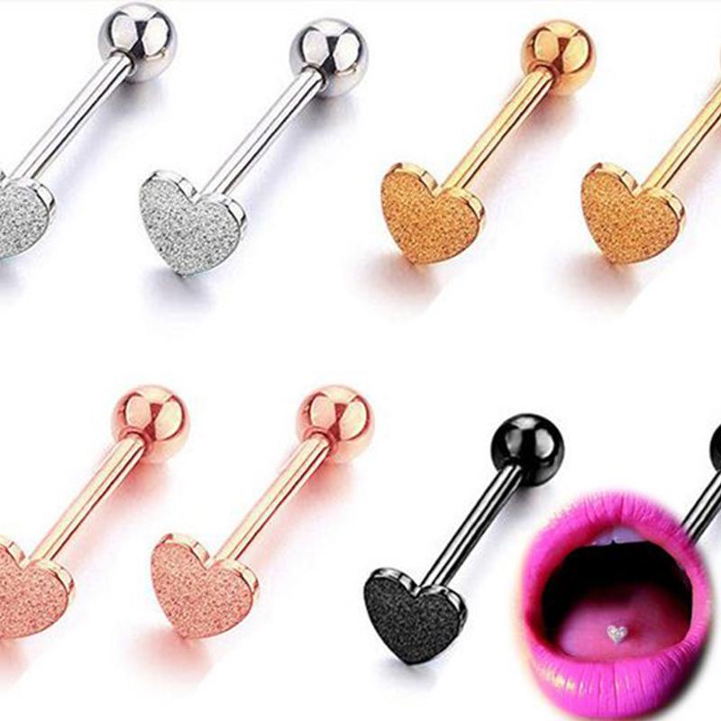 Cheap Body Piercing Surgical Steel Bar Barbell Tongue Body Labret Stud ...