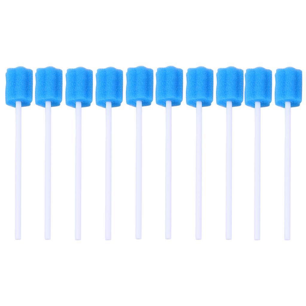 Buy 100PCS Sponge Stick Disposable Lightweight Safe Mouth Care Oral ...