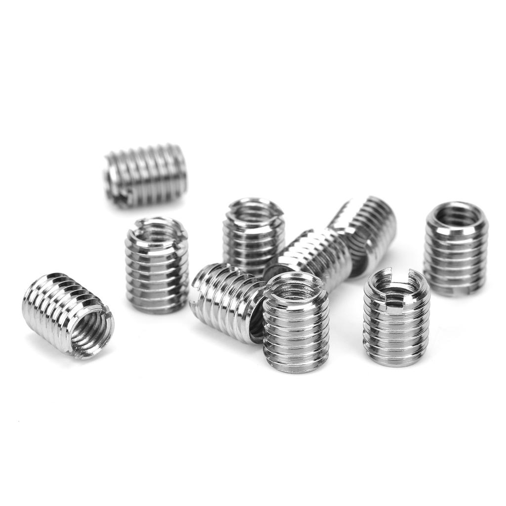 10Pcs Thread Inserts Coarse Thread Reducing Nut Repair Tool Male Female ...