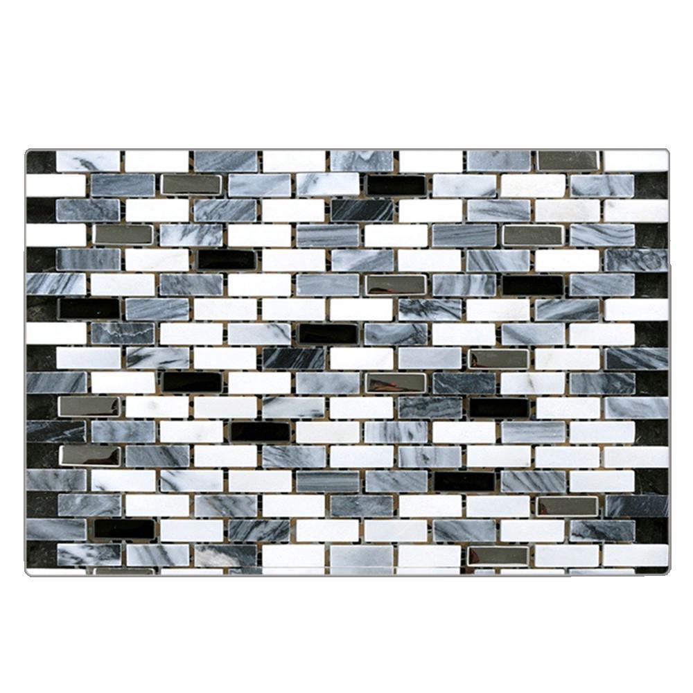 Buy Fake Tile Bricks Bedroom Kitchen Floor Pad Non-slip Bath Rug Mat ...