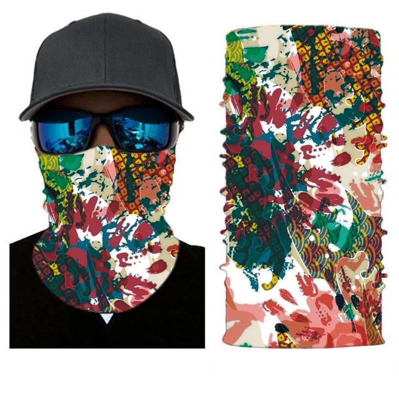 Buy Scrawl Cycling Motorcycle Head Scarf Neck Warmer Face Mask Ski ...