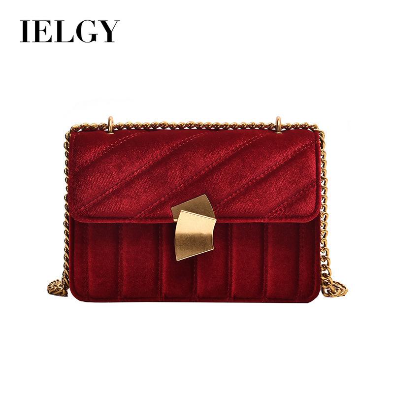 Buy IELGY Trendy Handbag Small Square Bag Elegant Style Fashionable ...