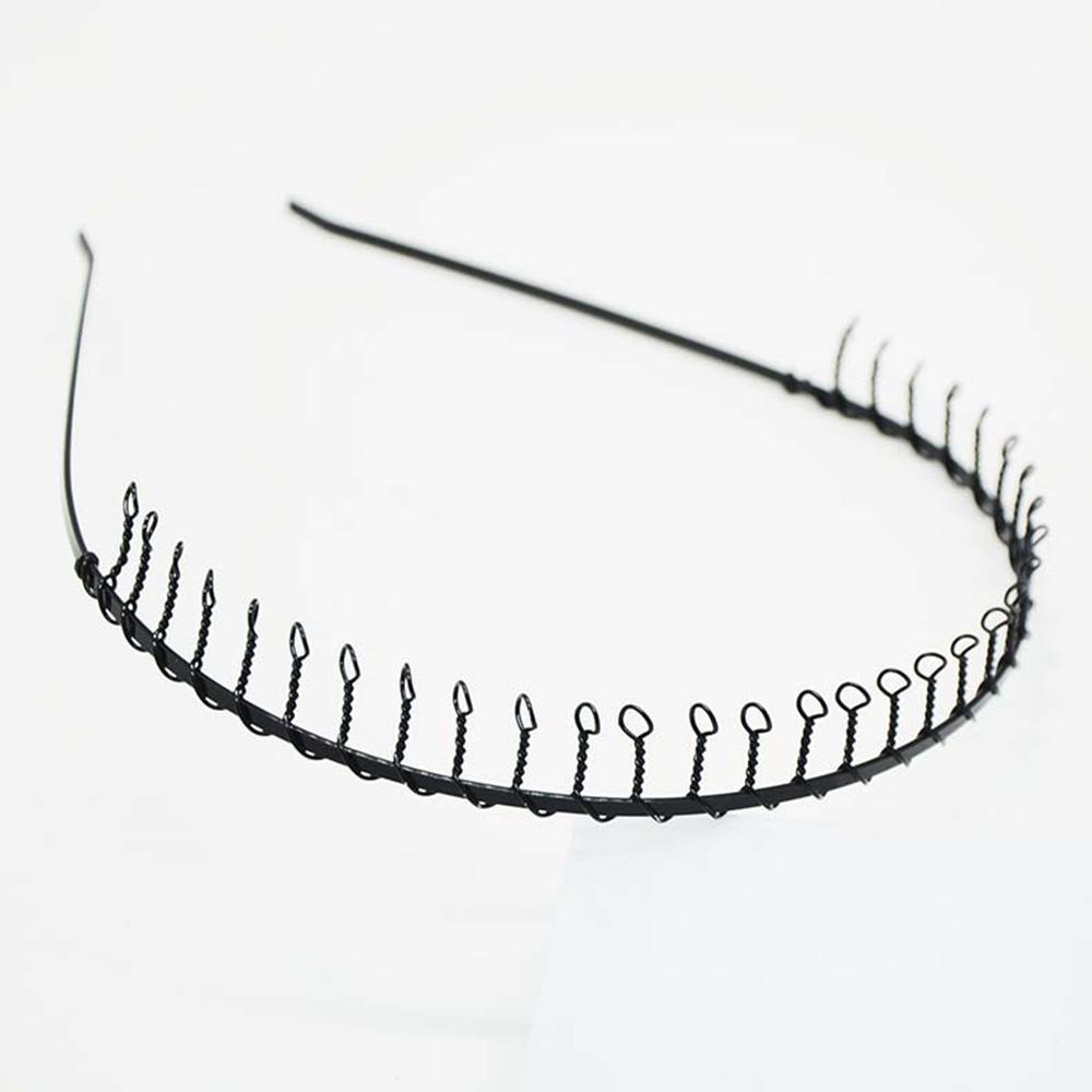 Buy Metal Wire Toothed Headband Hair Band Teeth Comb Hairs Hoop For ...