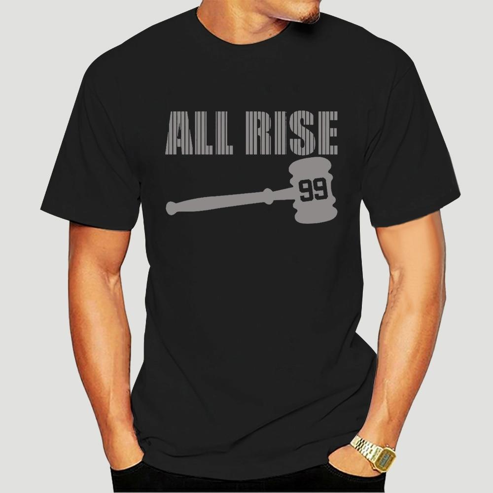 Buy Men T Shirt Aaron Judge All Rise 99 Tee Shirt In Navy T-Shirt ...