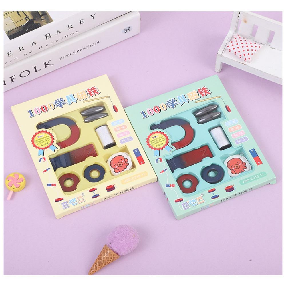 Magnet Science Experiment Electronic Fan DIY Assembly Magnet Toy Set ...