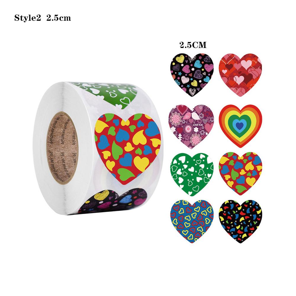 Sign Valentine's Day Gift Box Packing Paper Packaging Sticker Seal ...