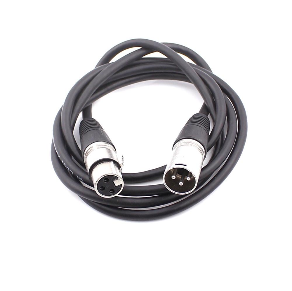Buy XLR Cable Microphone Lead Male To Female Line Stereo Audio Adapter ...