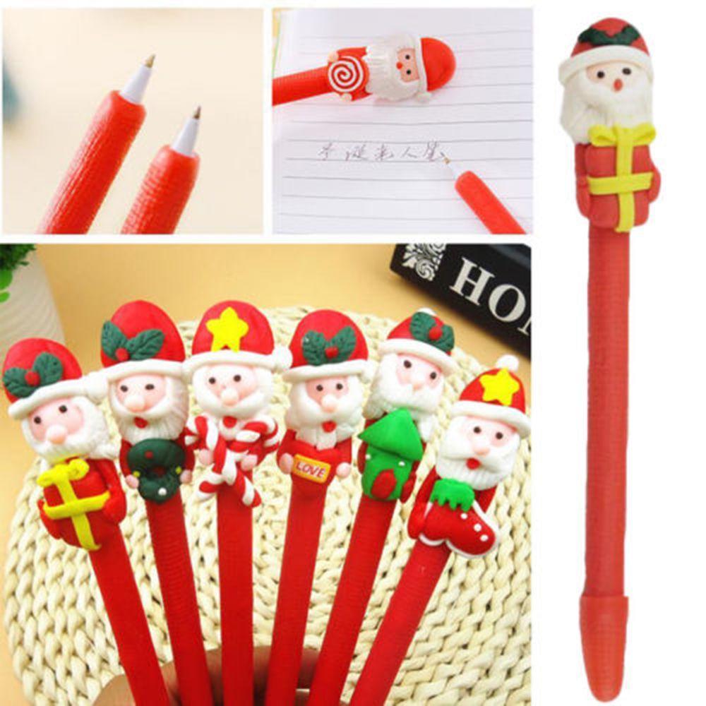 Buy Cartoon Santa Shape Pens at affordable prices — free shipping, real ...