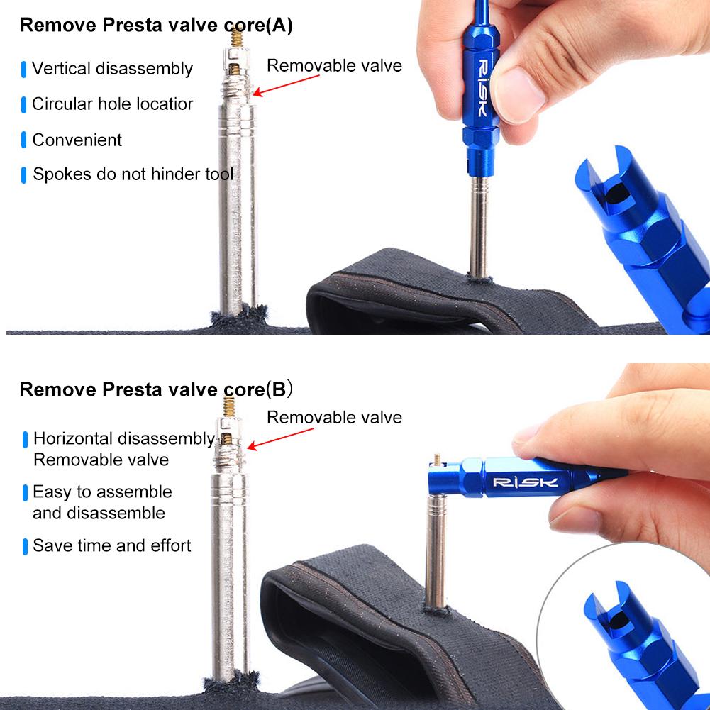 Buy Outdoor Cycling Mountain Road Bike Valve Tool French Valve ...