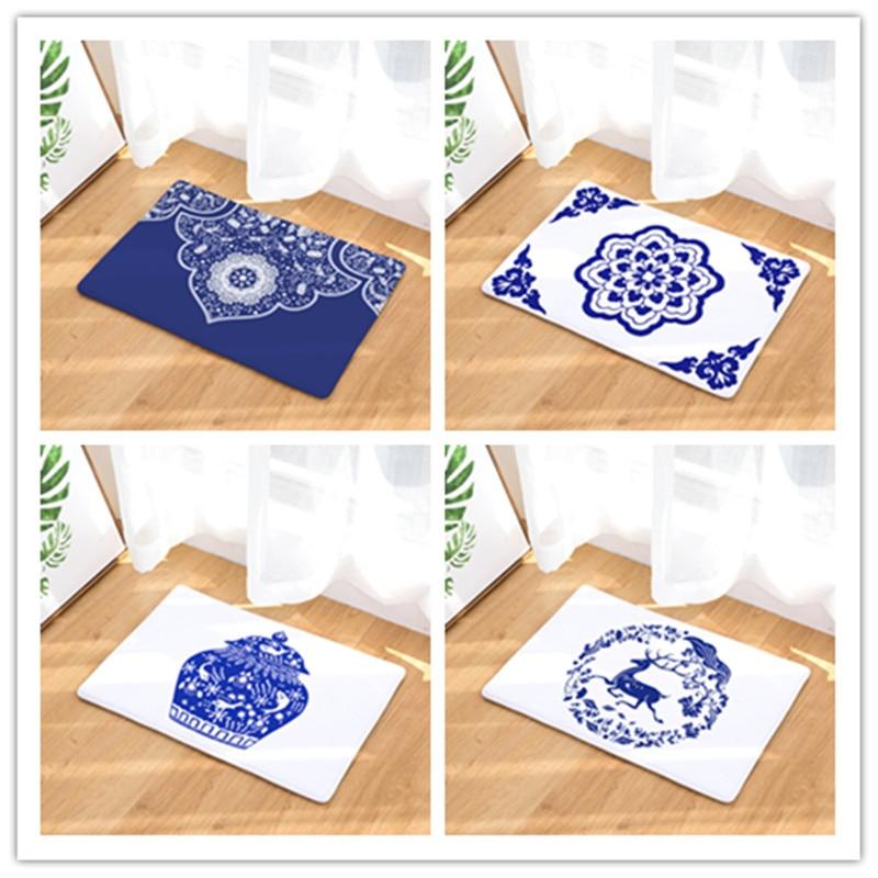 Buy Fashion China Flower Front Door Carpets Bath Mat for Bedroom Living ...