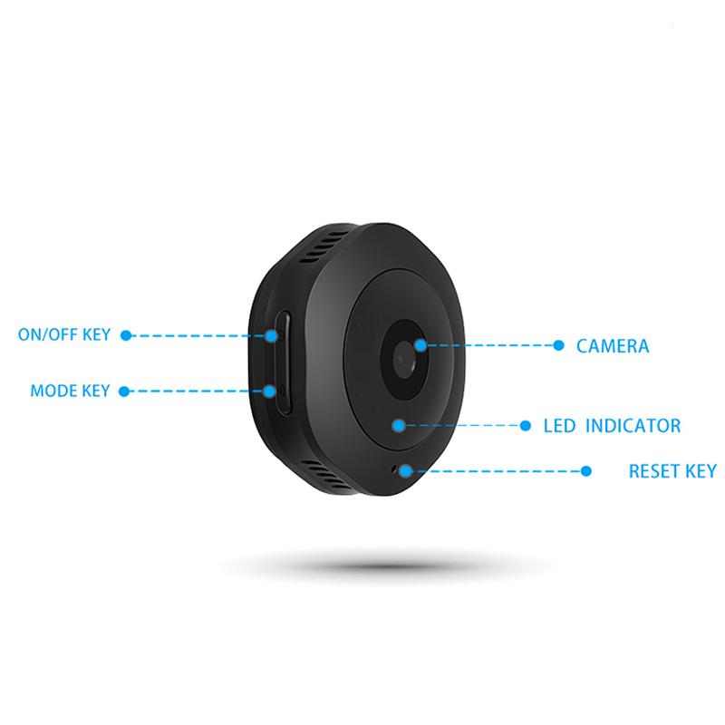 H6 HD Micro Camera Action Camera Motion Sensor Camcorder Night Version ...