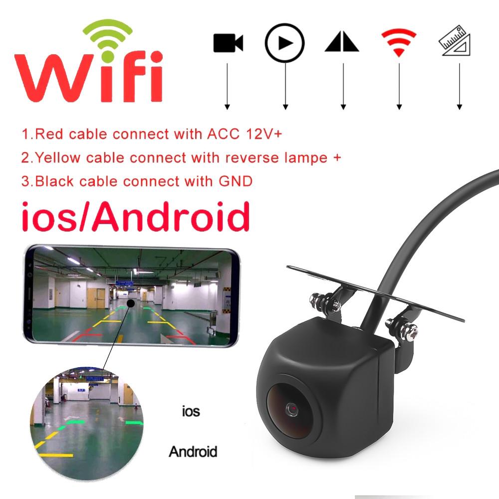 Rear View Camera HD Wireless Wifi Wide Angle Video Recording Night ...