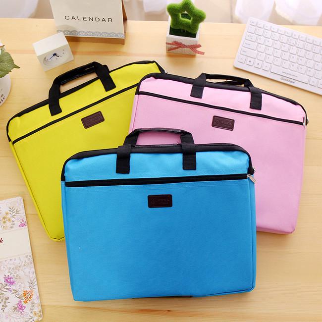 Simple Document Bag File Folder Holder Bag for Student Computer Bag ...