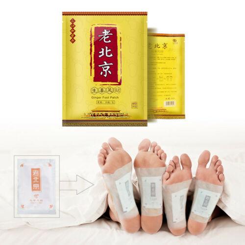 Buy 100PCS Herbal Detox Foot Patches Ginger Pads Body Toxins Feet ...