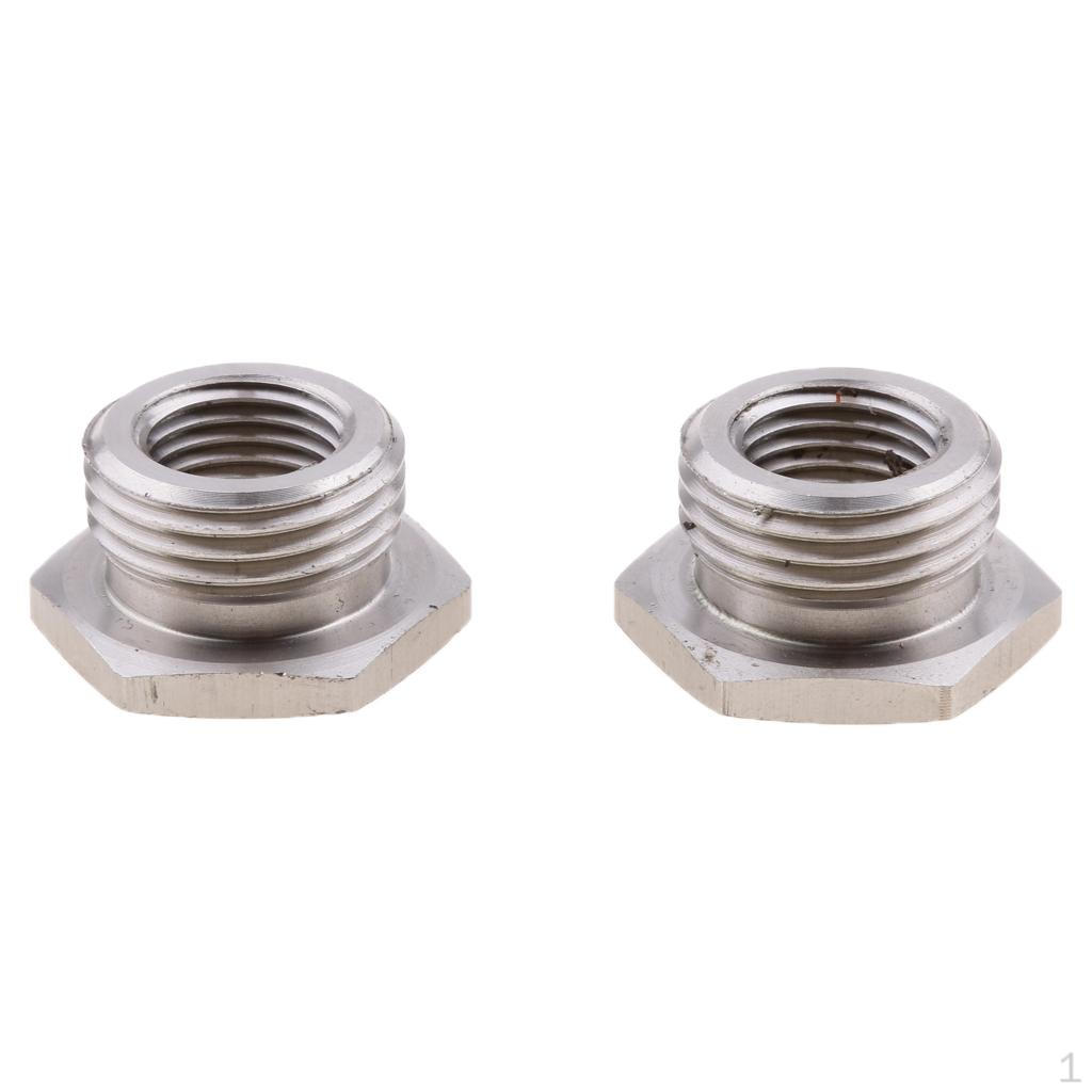 Stainless Reduce O2 Sensor Port Bungs Plug Adapters 18mm to 12mm for ...