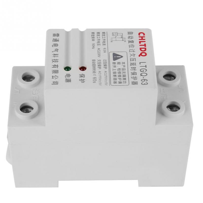 Relays Automatic Relay Protector 230v Adjustable Automatic Reconnect