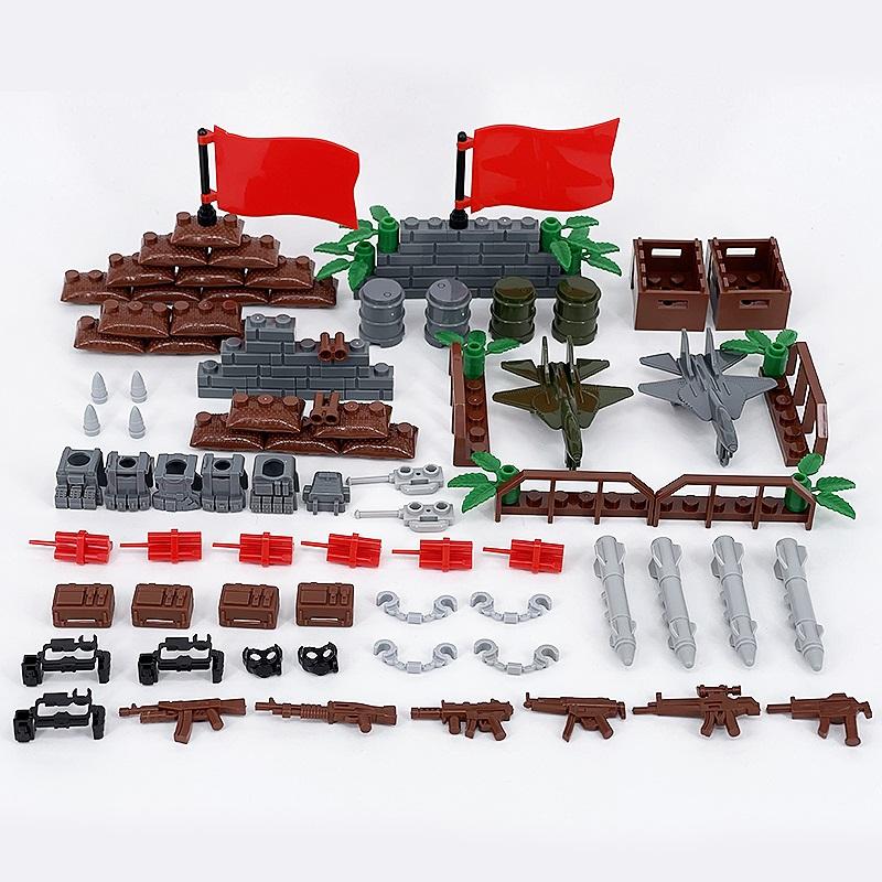 Cheap Equipment Weapon Suit Building Blocks Kit Bricks Sets Classic ...