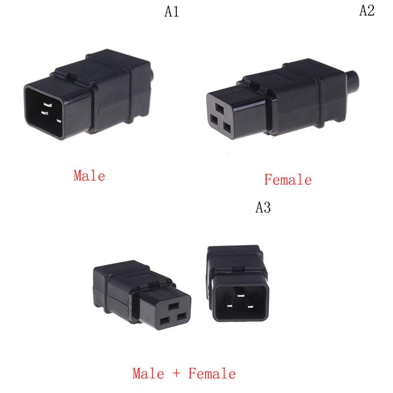 Buy Rewirable Iec C19 Connector C19 Socket Power Cord Adapter Connector ...