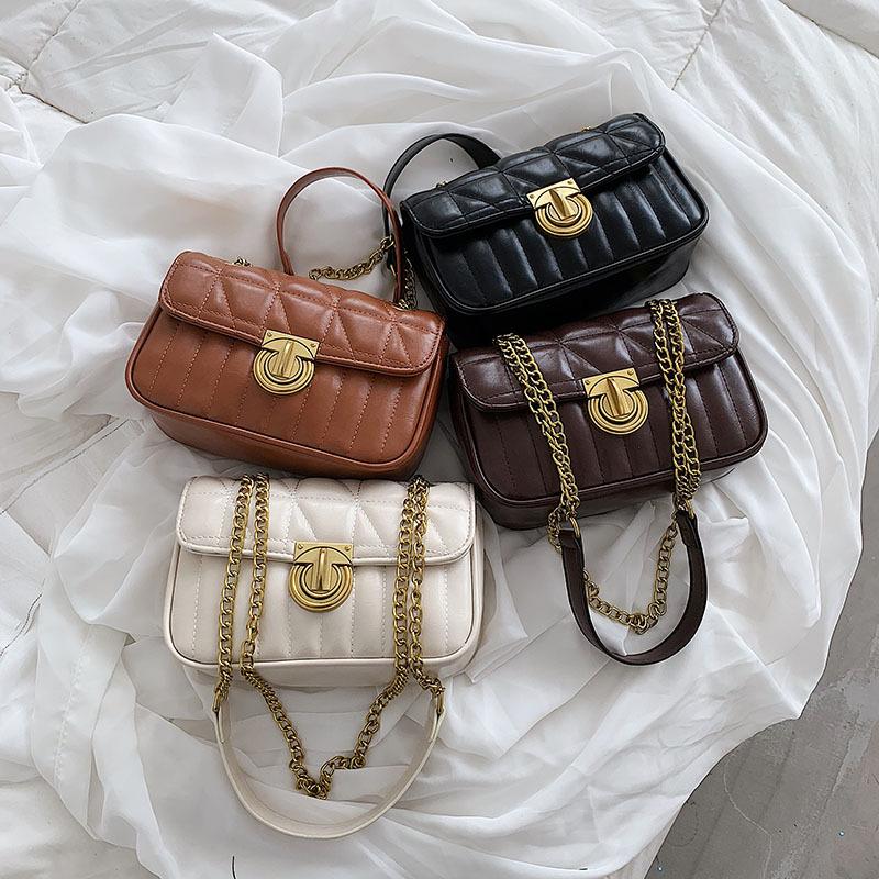 Cheap New Flip GG Single Shoulder Messenger Chain Double G Women's Bag ...