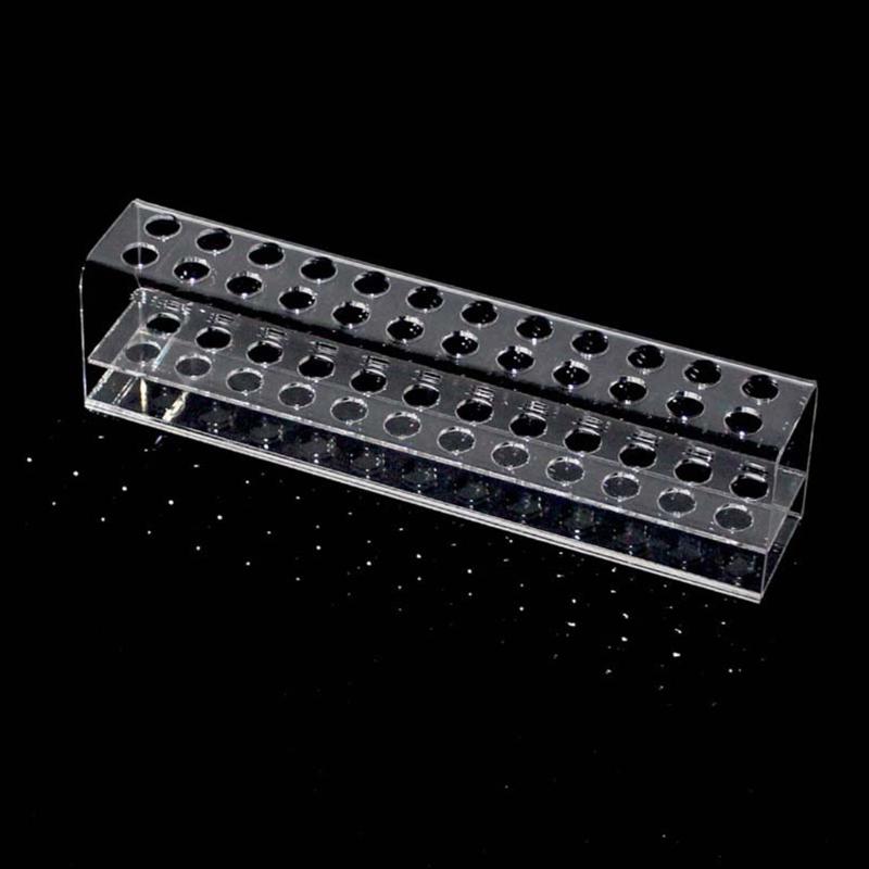 Makeup Display Stand 24 Slots Acrylic Eyeliner Lip Liner Pencil Holder ...