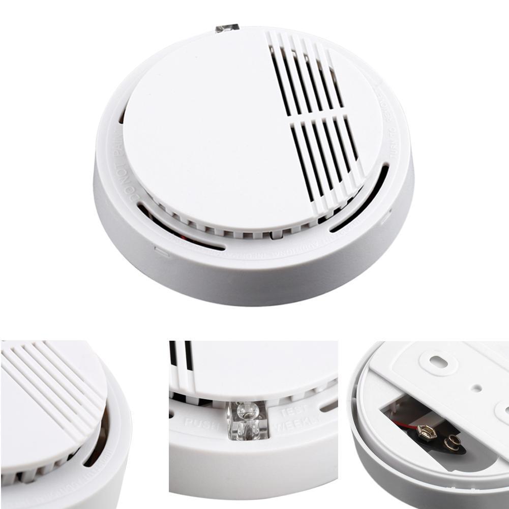 Détecteur de fumée détecteur alarme testeur de sécurité à piles 9V sans ...