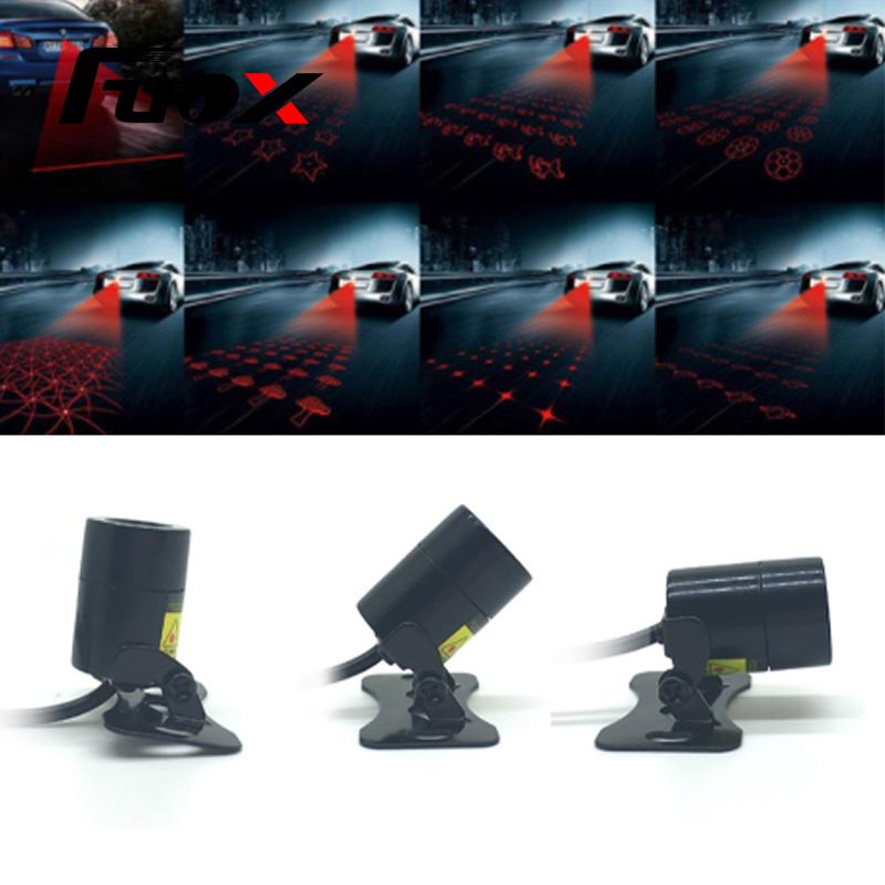 Car taillight Anti-collision car laser tail fog light car parking light ...
